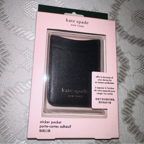 kate spade | Accessories | New Kate Spade Sticker Pocket | Poshmark